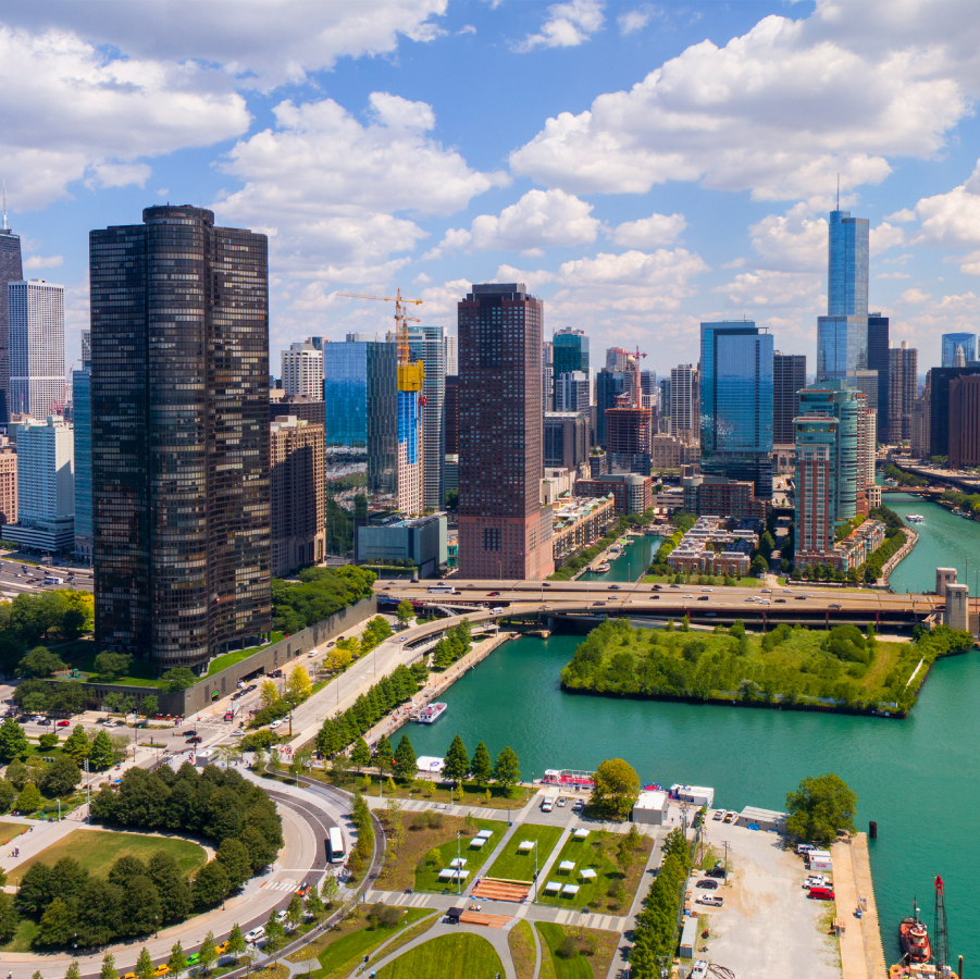 US: Route through the Midwest, from Chicago to Detroit . The best price ...